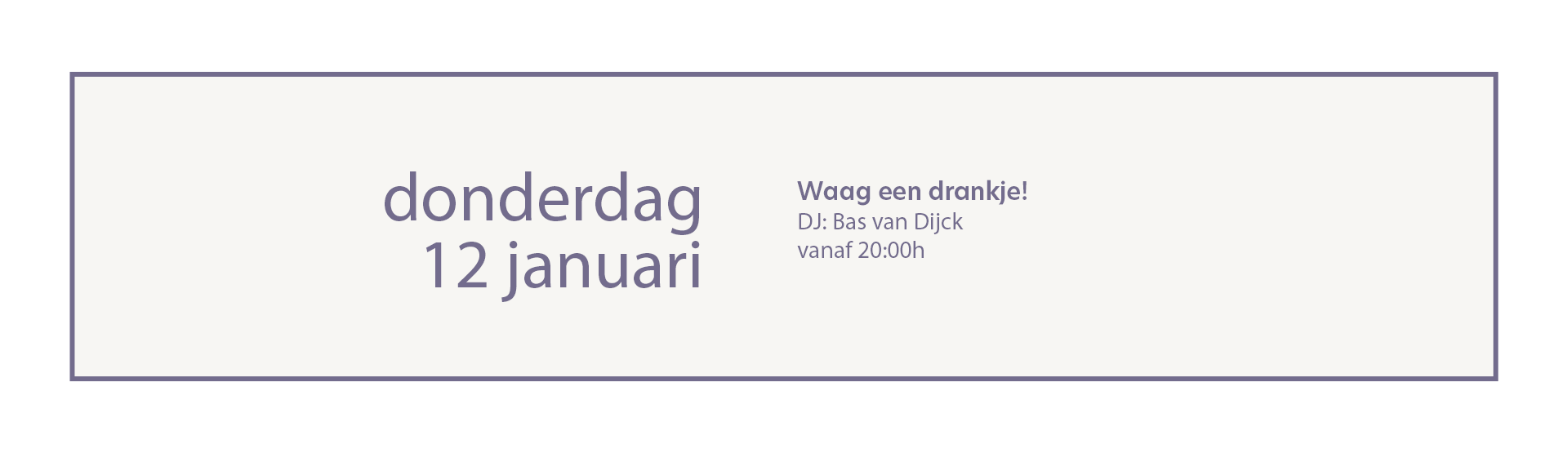 Waag een Drankje! - Waag Leiden